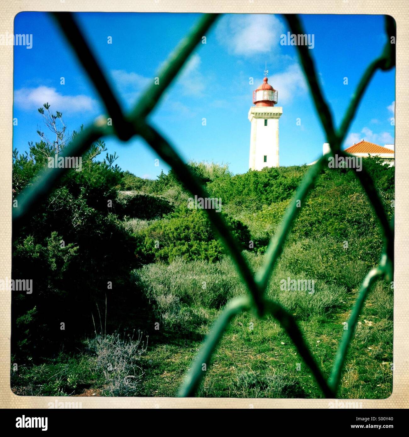 Lighthouse fence hi-res stock photography and images - Alamy