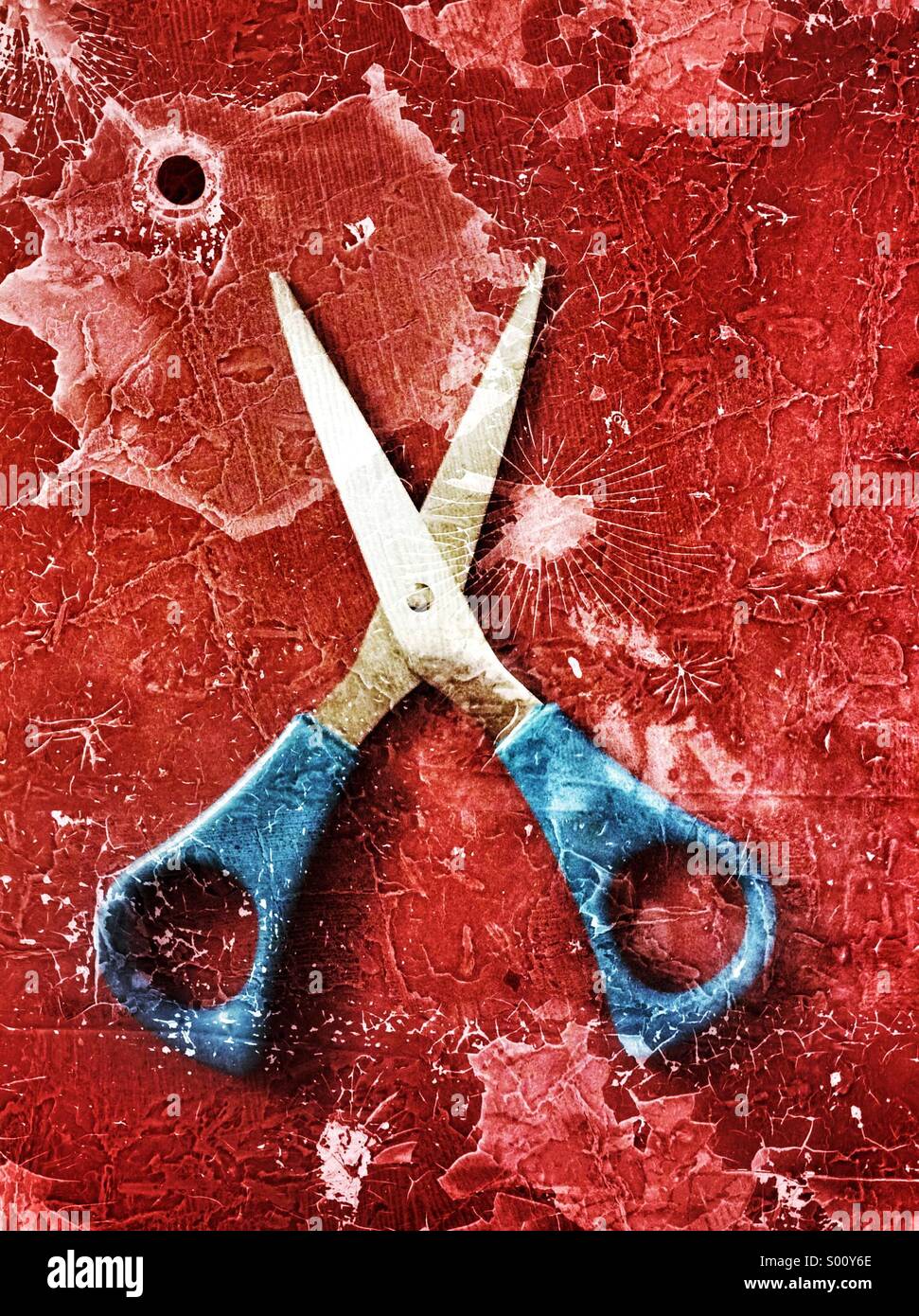 Bloody Lips Scissors May