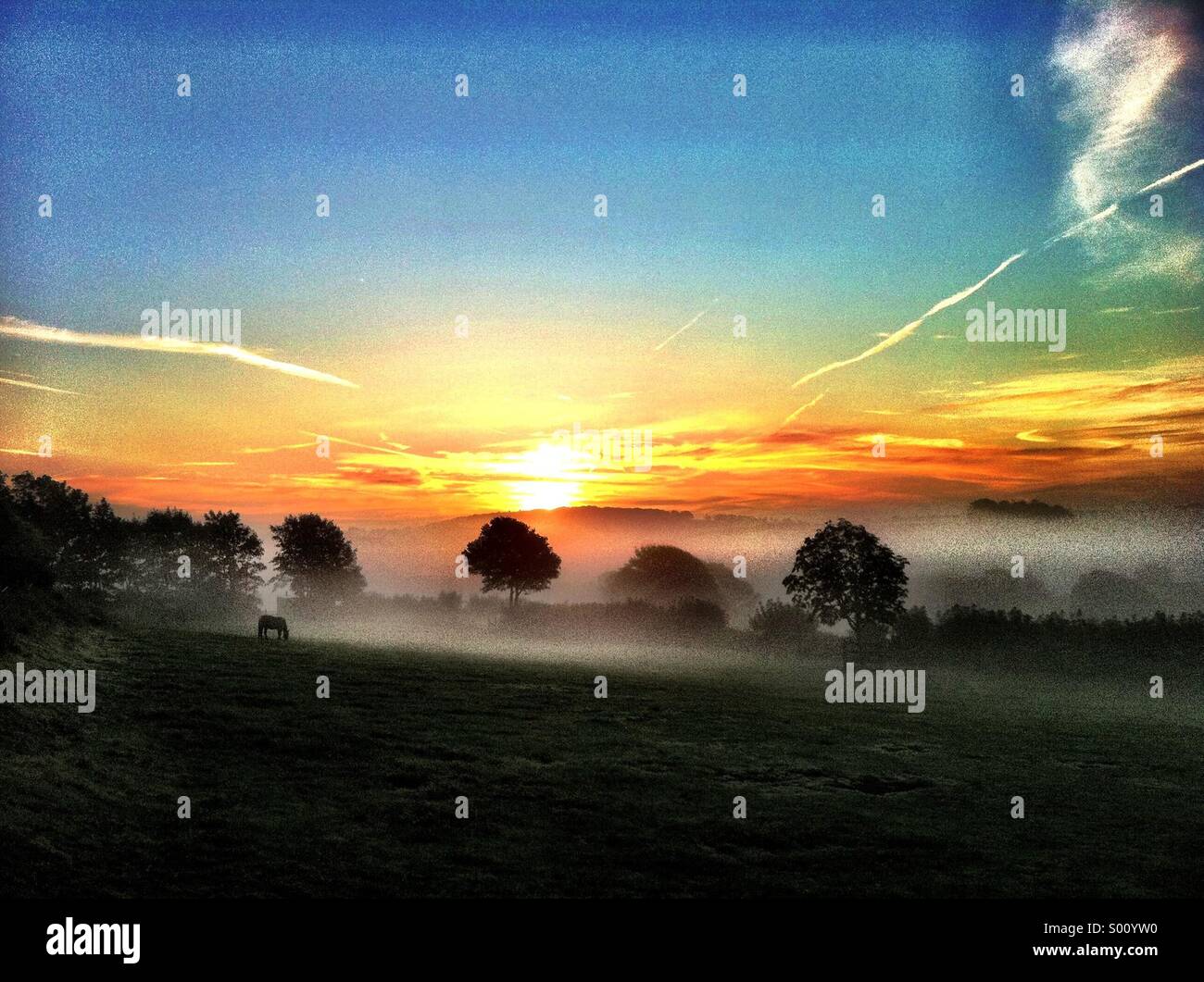 Dawn breaking hi-res stock photography and images - Alamy