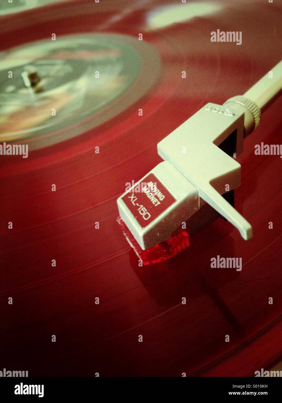 Red Record Player High Resolution Stock Photography and Images - Alamy