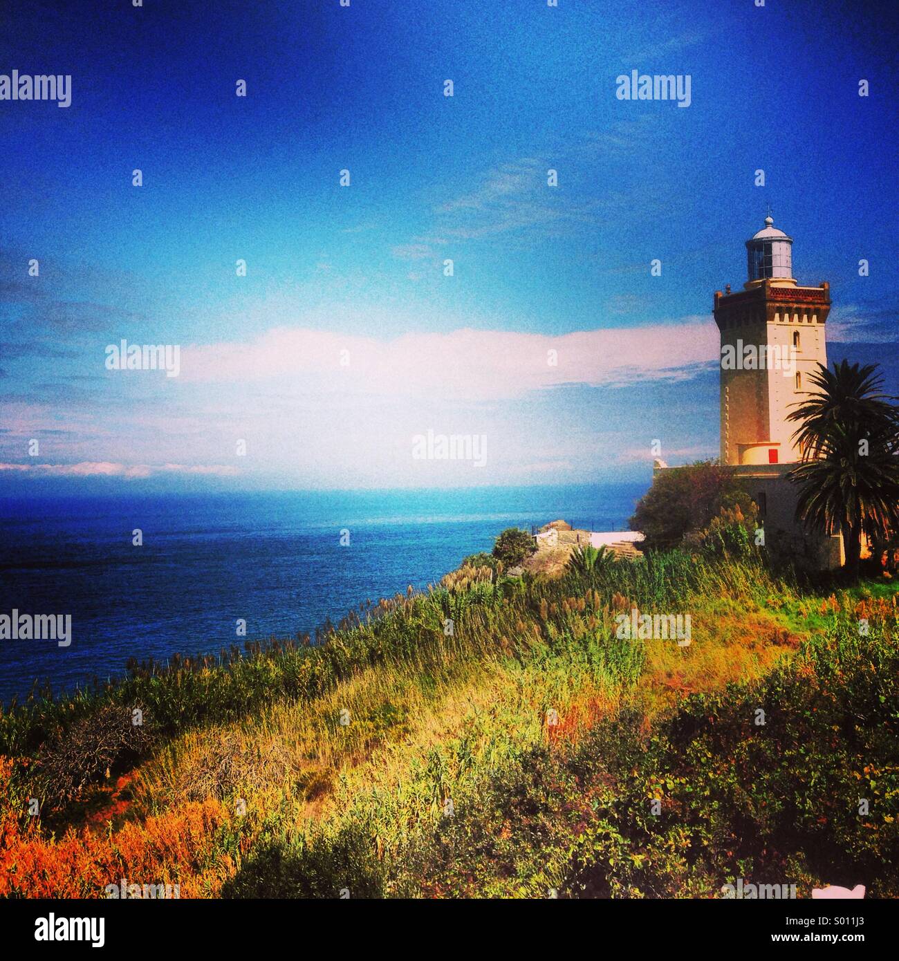 Cap Spartel, Tangier, Morocco Stock Photo - Alamy