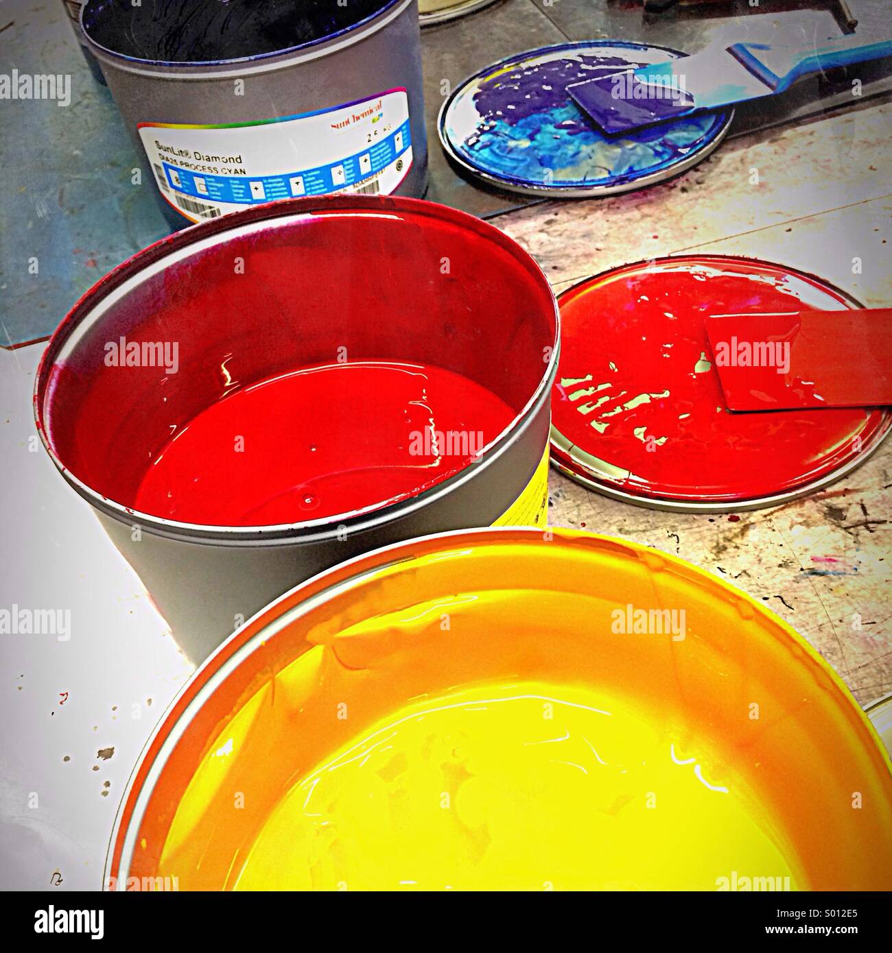 Inks hi-res stock photography and images - Alamy
