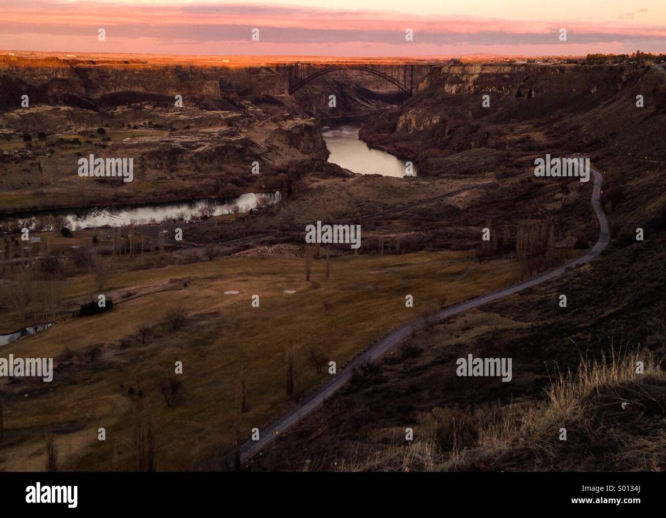 Perrine Bridge High Resolution Stock Photography and Images - Alamy