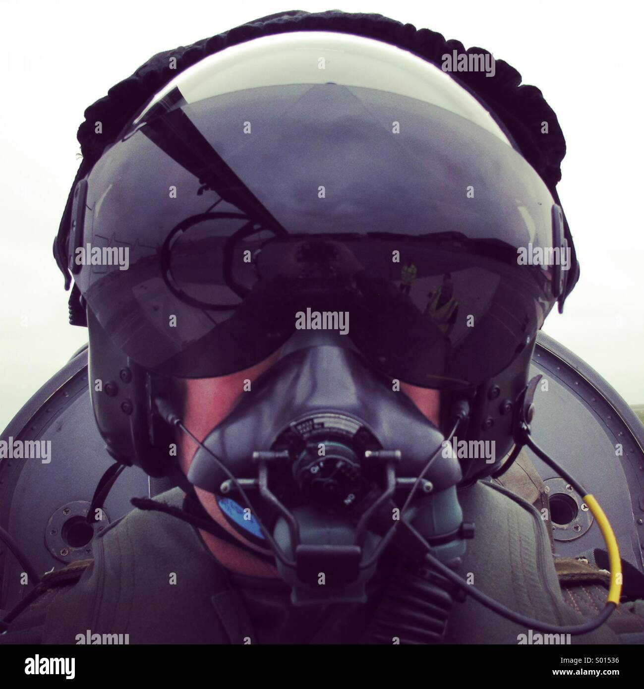 Pilot jet plane helmet hi-res stock photography and images - Alamy