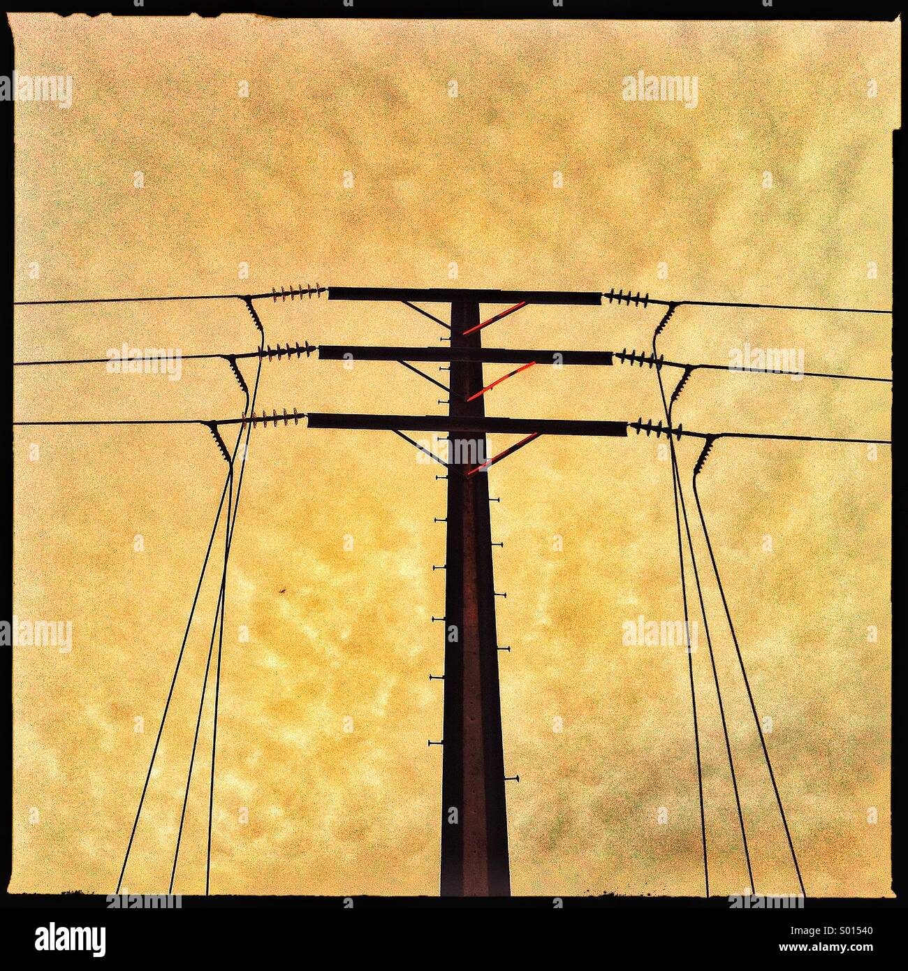 Overhead Electricity Wires High Resolution Stock Photography and Images ...