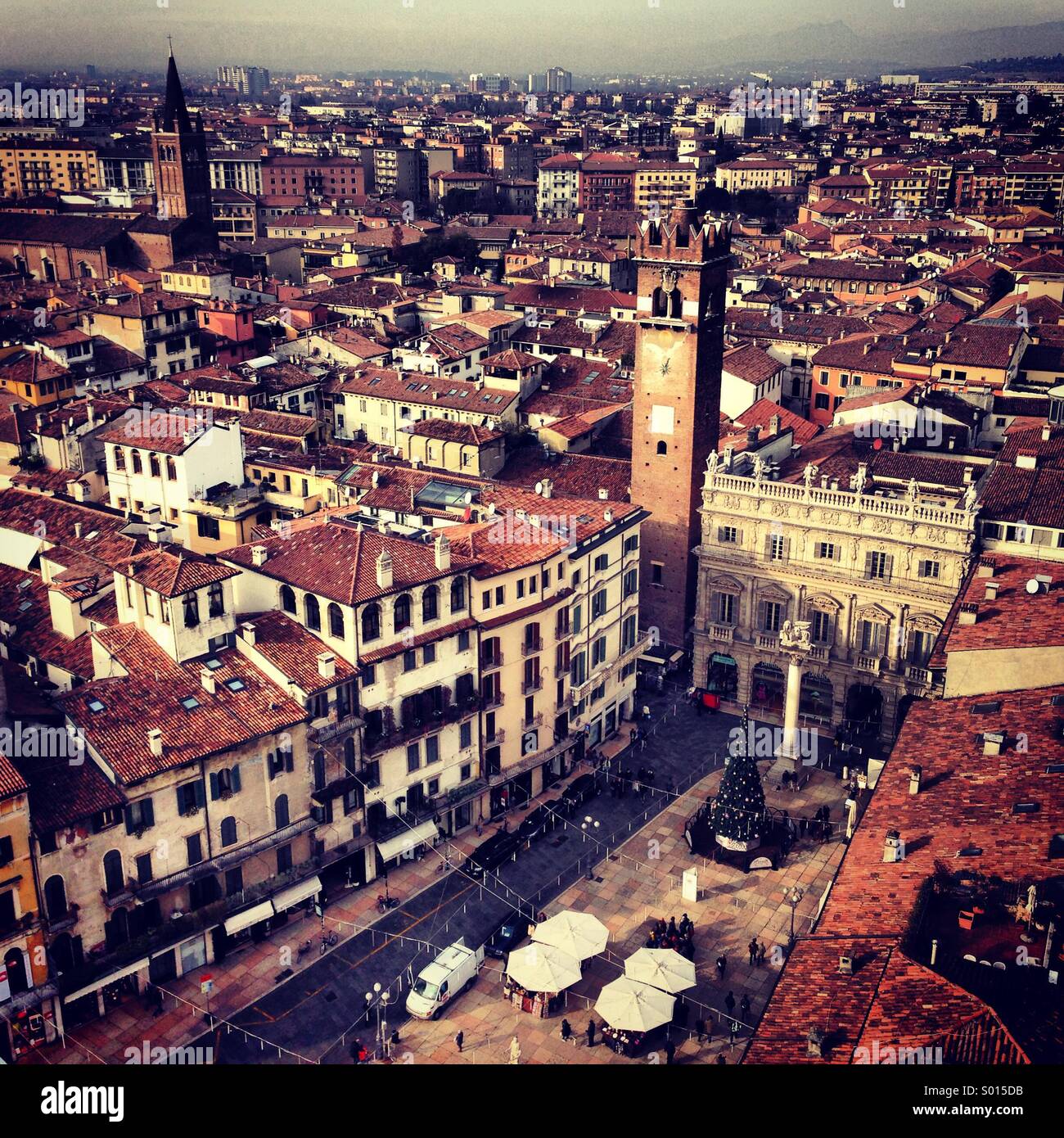 Panoramic city view Stock Photo - Alamy