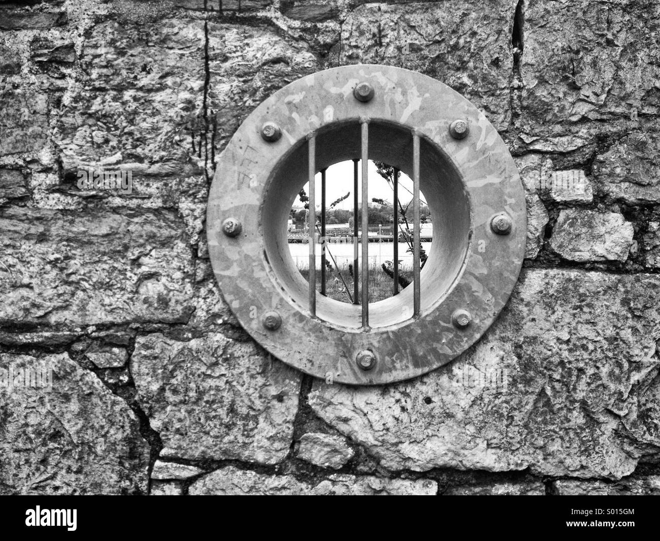 Circular porthole Black and White Stock Photos & Images - Alamy