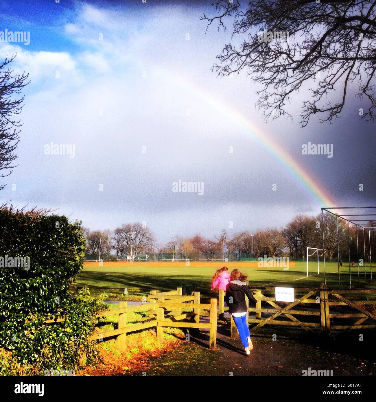 Chasing a rainbow hi-res stock photography and images - Alamy