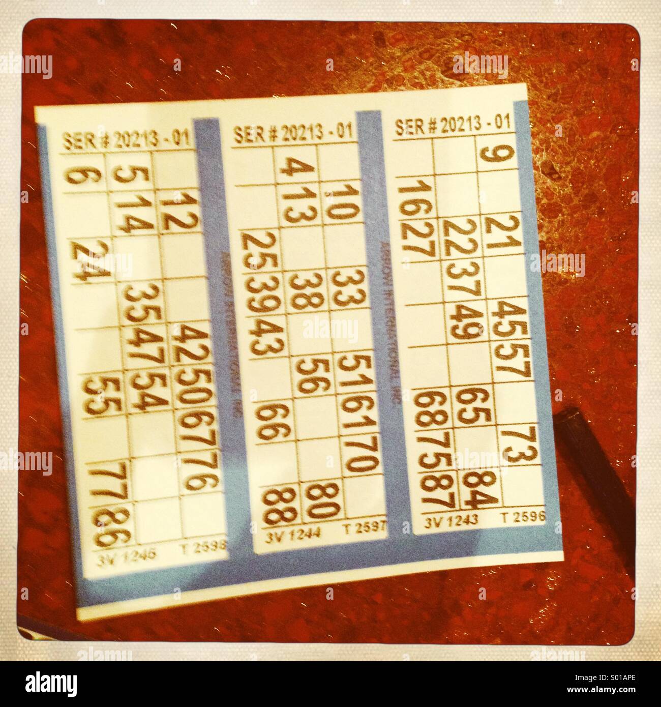 Bingo card hi-res stock photography and images - Alamy