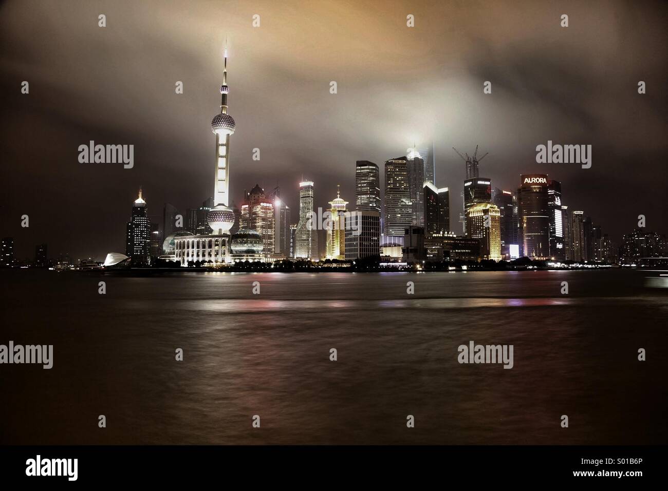 Shanghai port night hi-res stock photography and images - Alamy
