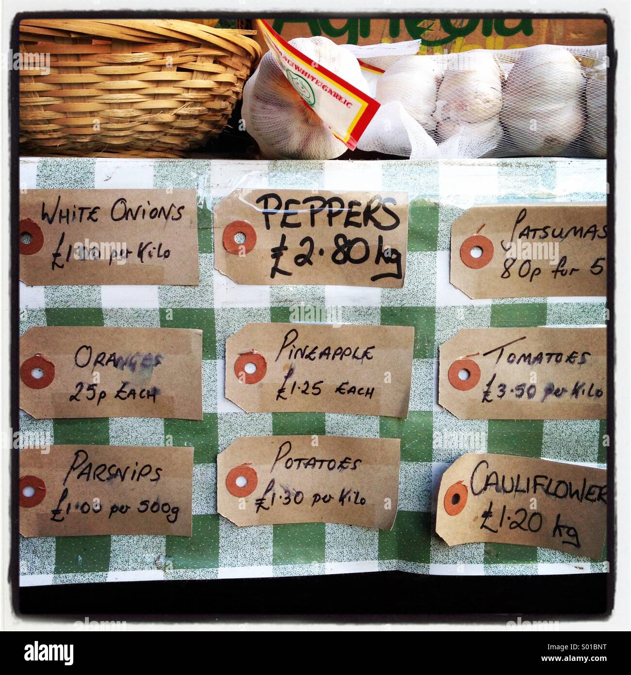 British food prices hi-res stock photography and images - Alamy