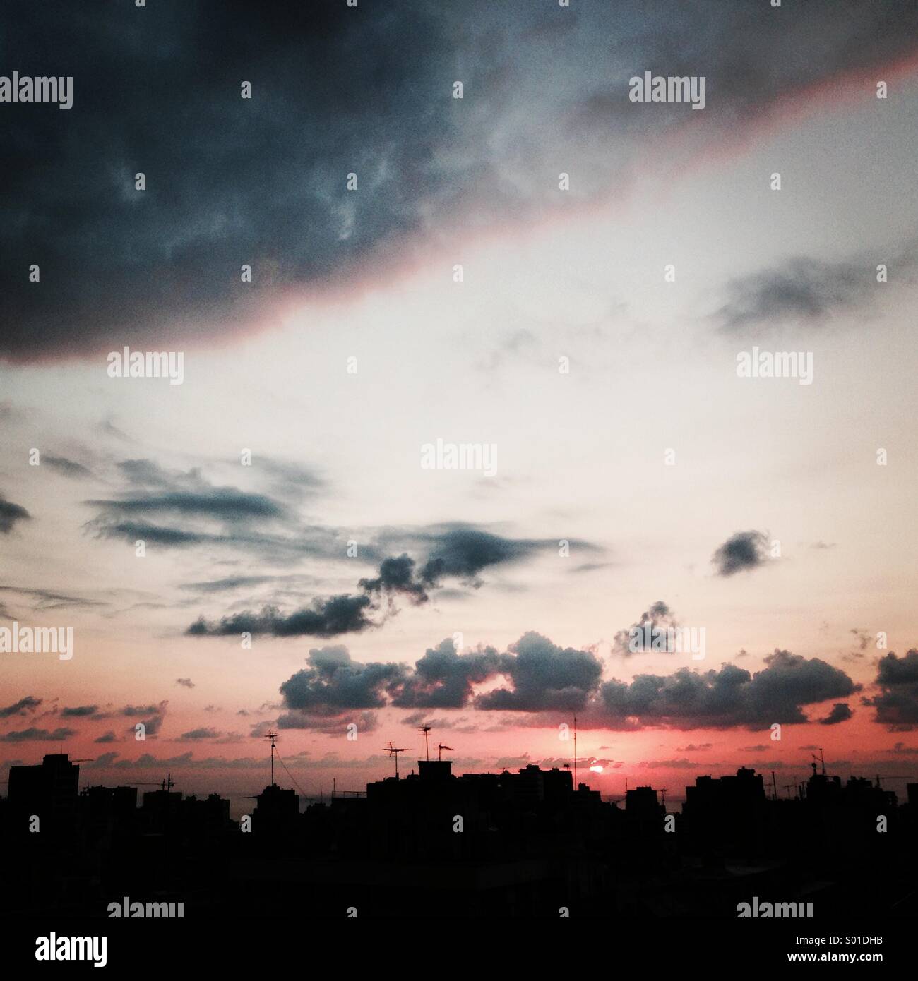 Cityscape sunset - Beirut Lebanon - Middle East Stock Photo - Alamy