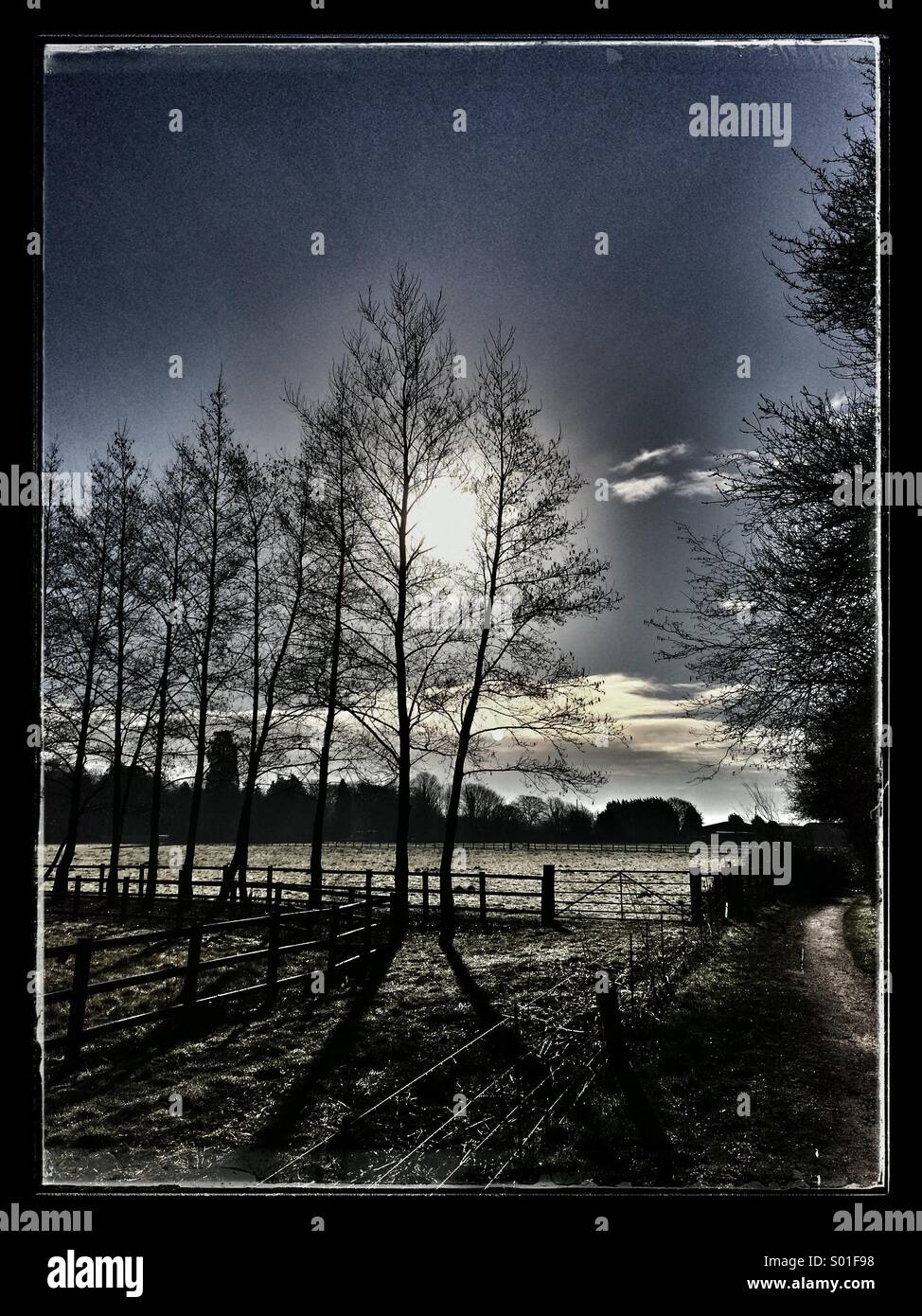 Cold frosty morning hi-res stock photography and images - Alamy