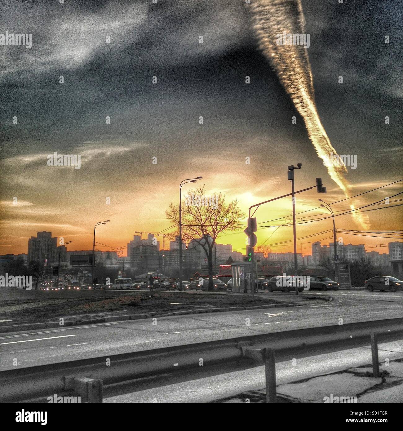 Post-apocalyptic urban landscape Stock Photo - Alamy Post-apocalyptic urban landscape Stock Photo - Alamy