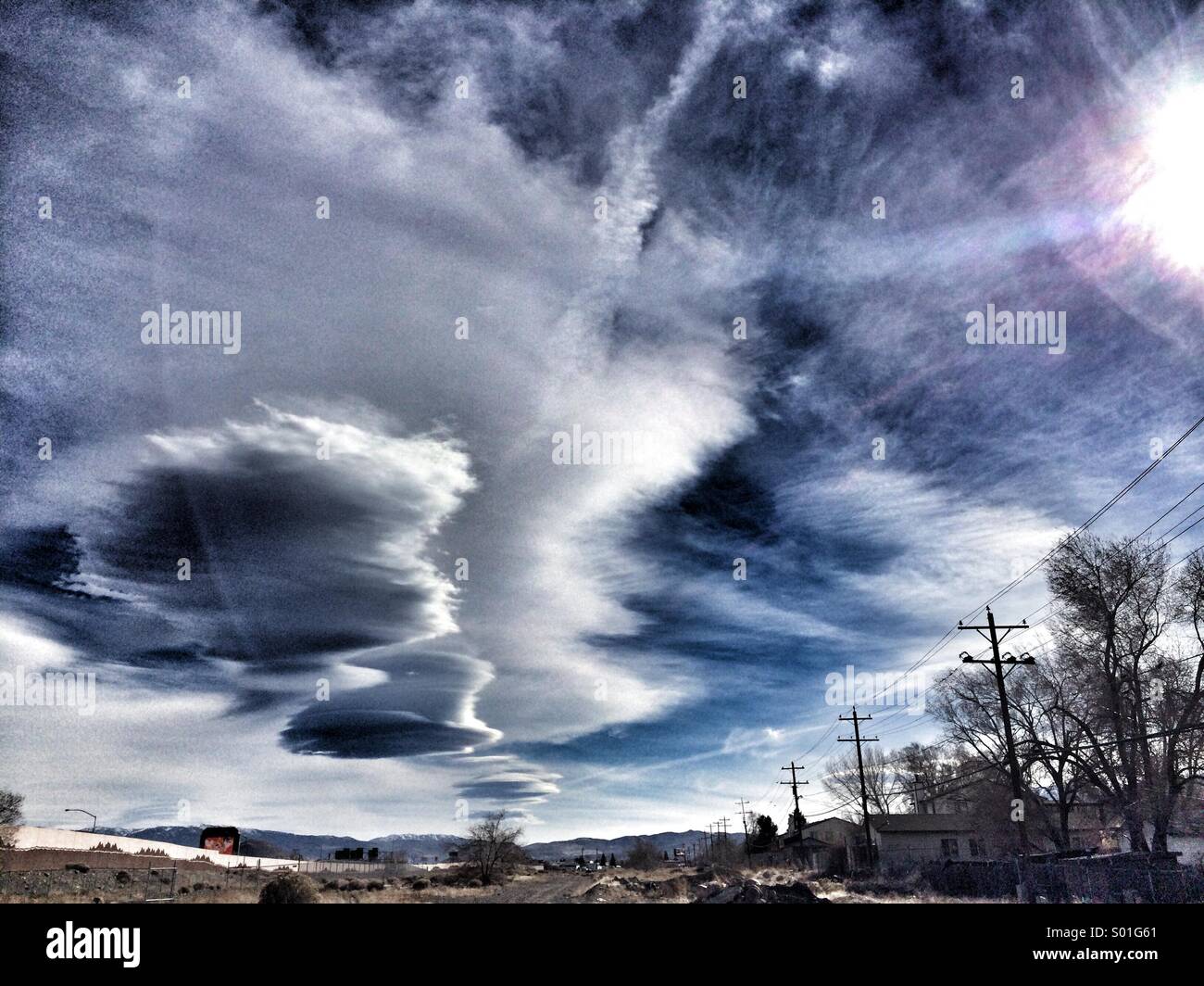Clouds and wind hi-res stock photography and images - Alamy