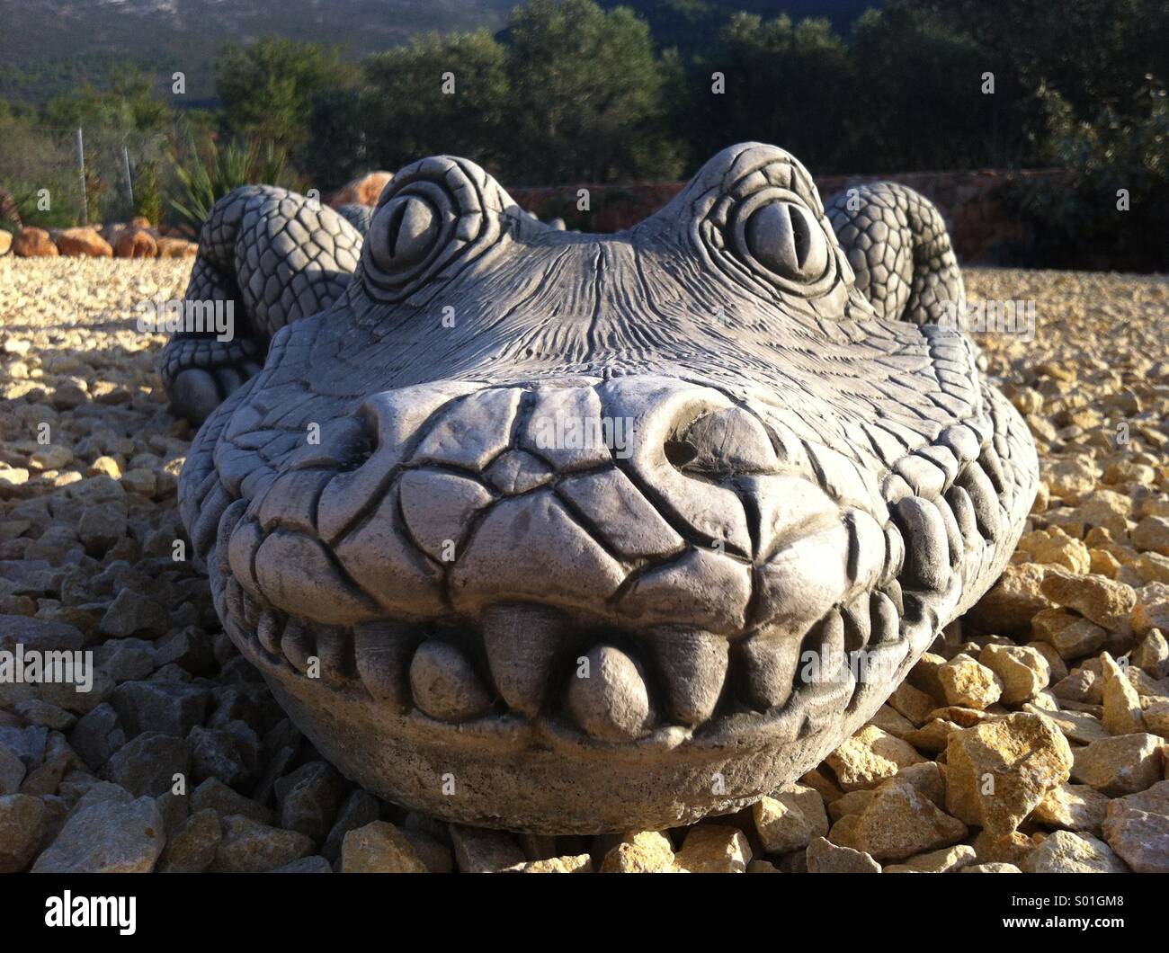 Crocodile Statue High Resolution Stock Photography and Images - Alamy