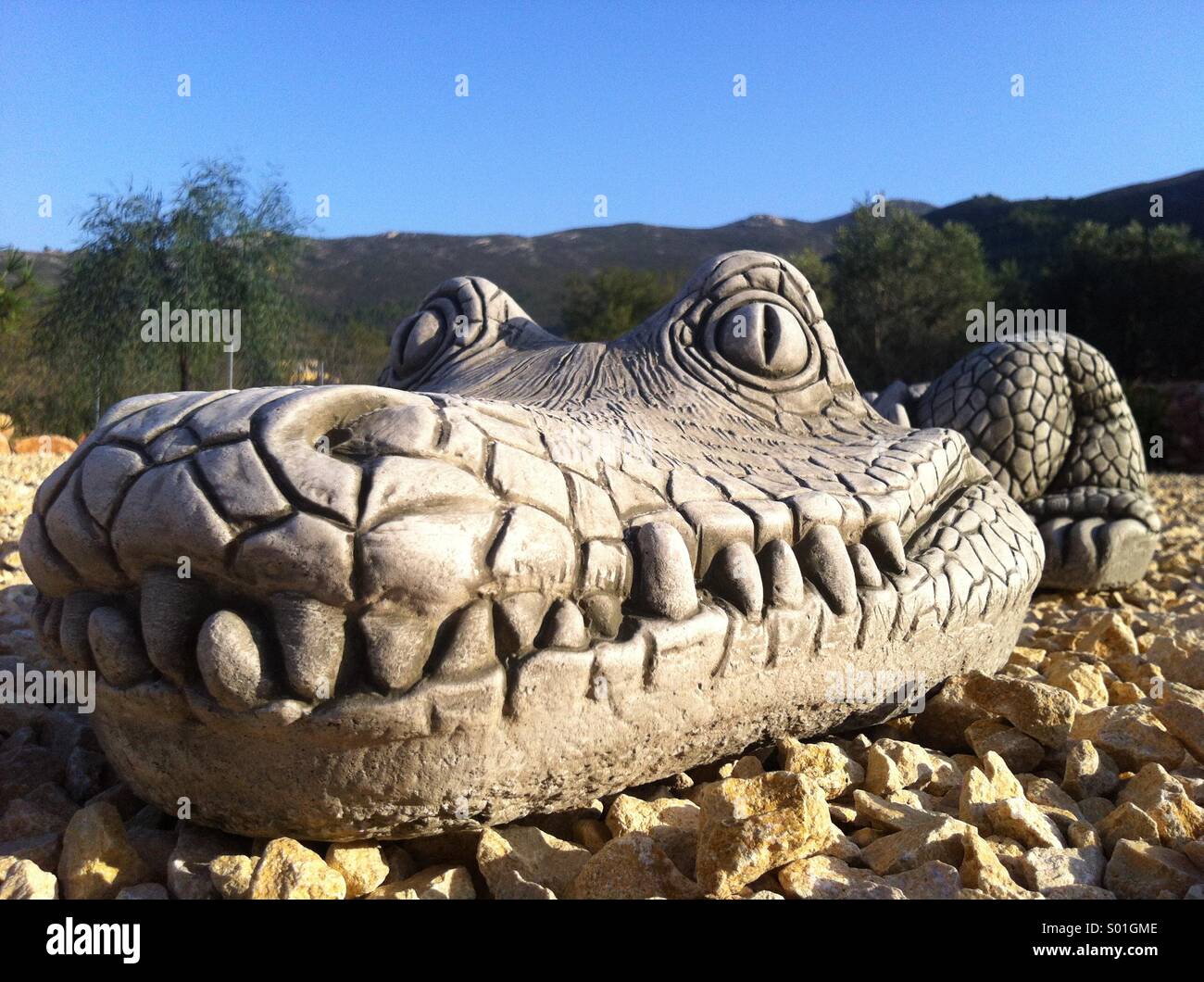 Crocodile Statue High Resolution Stock Photography and Images - Alamy