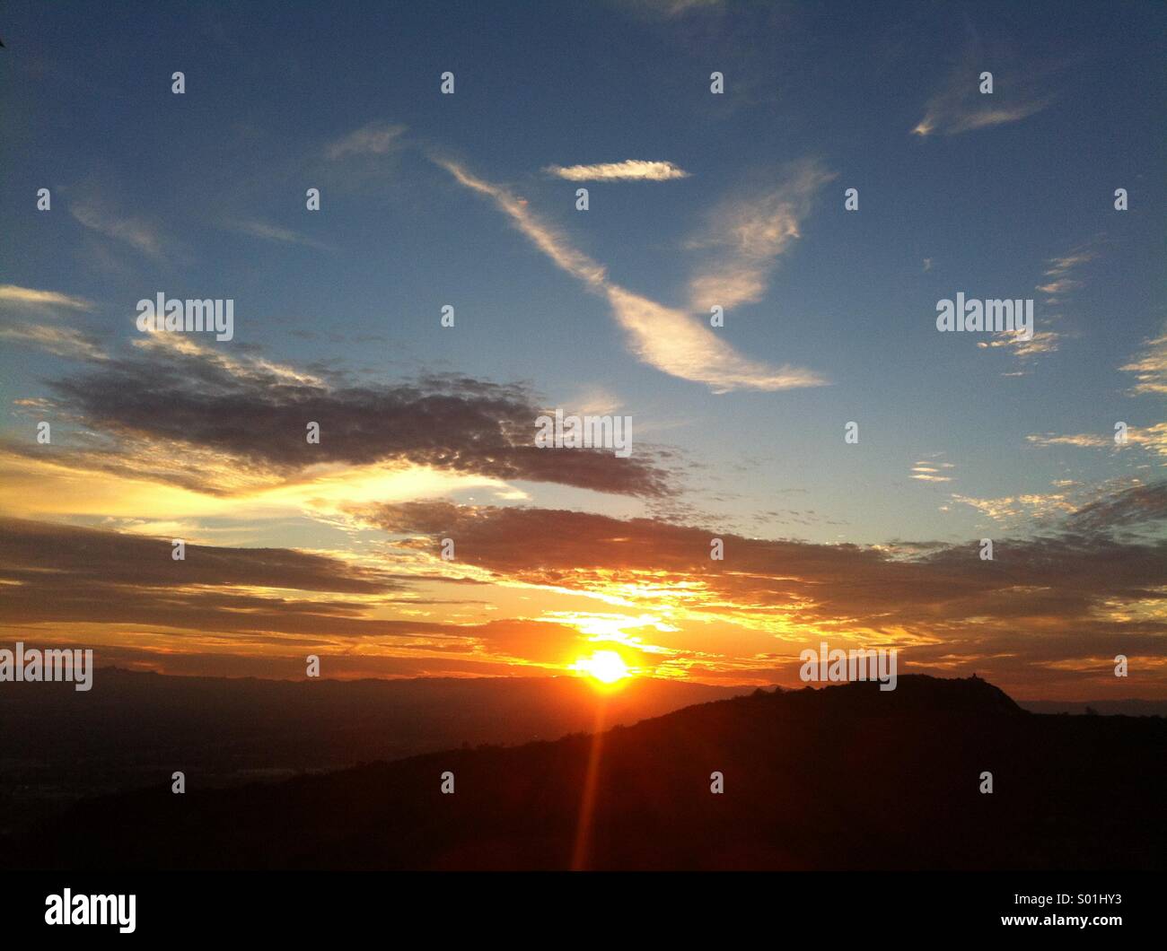 Sun hill hi-res stock photography and images - Alamy