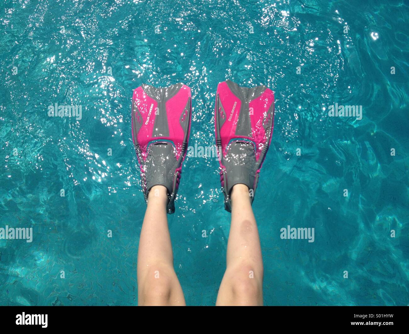 Swim Fins High Resolution Stock Photography and Images - Alamy