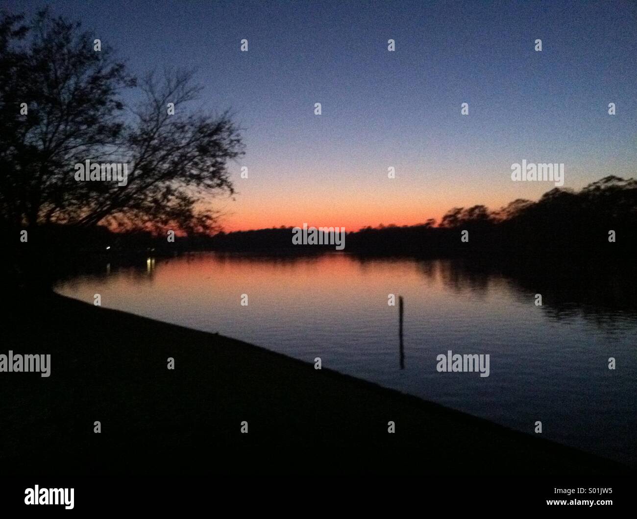 Sunset in Long Island, New York Stock Photo - Alamy