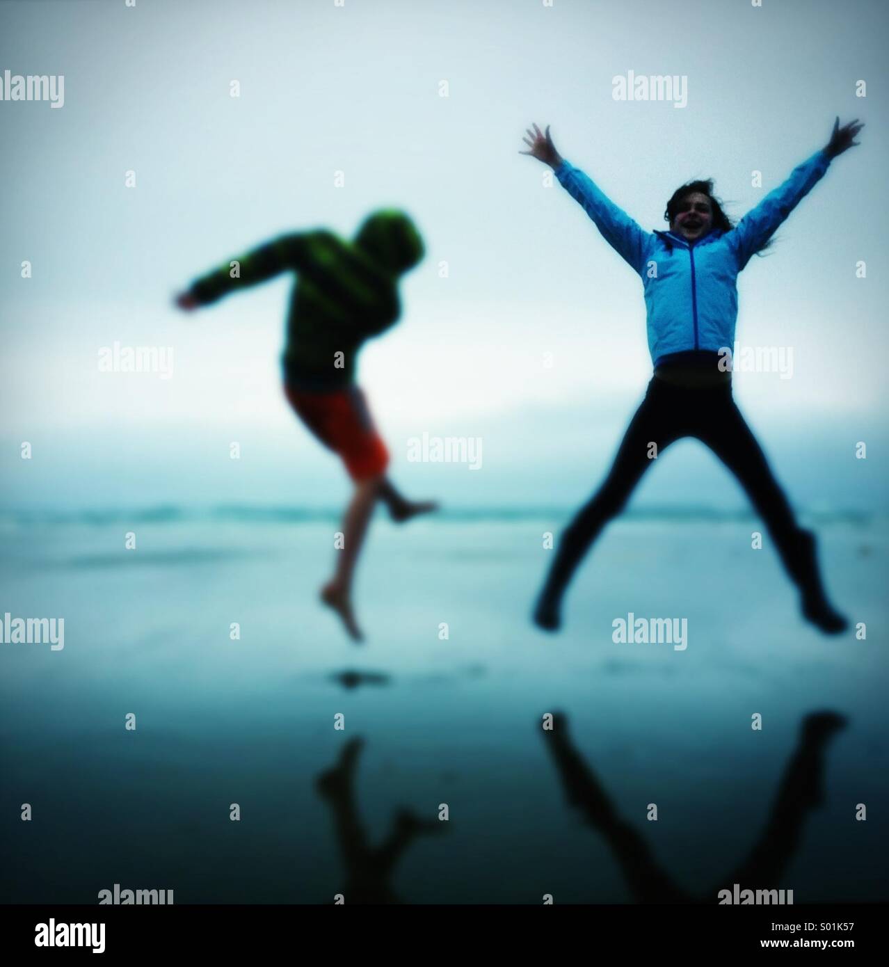 Jumping for joy hi-res stock photography and images - Alamy