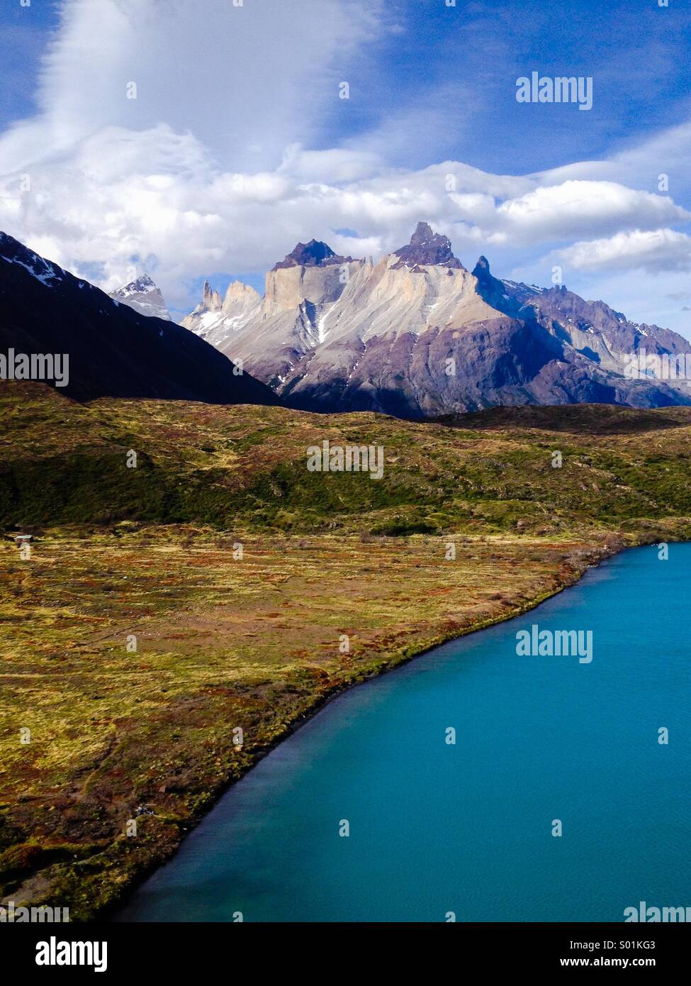 Patagonian mountains hi-res stock photography and images - Alamy