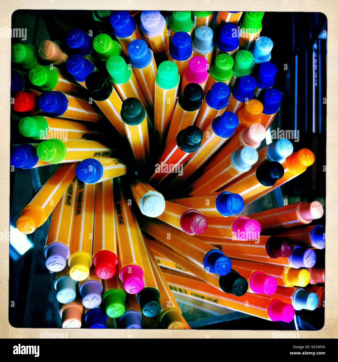Bunch of pens hi-res stock photography and images - Alamy