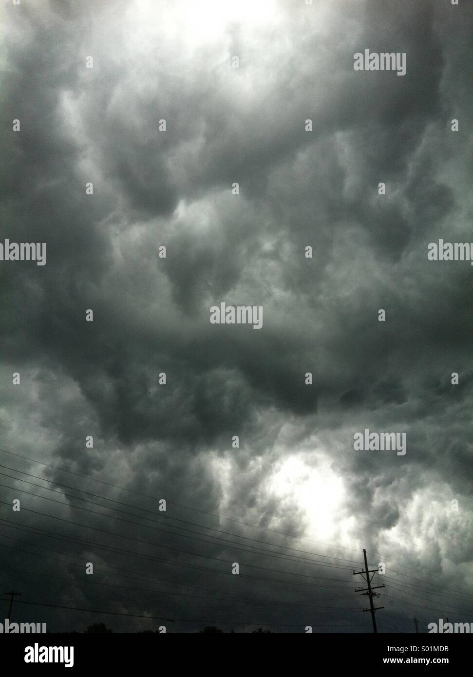 Scary rain storm hi-res stock photography and images - Alamy