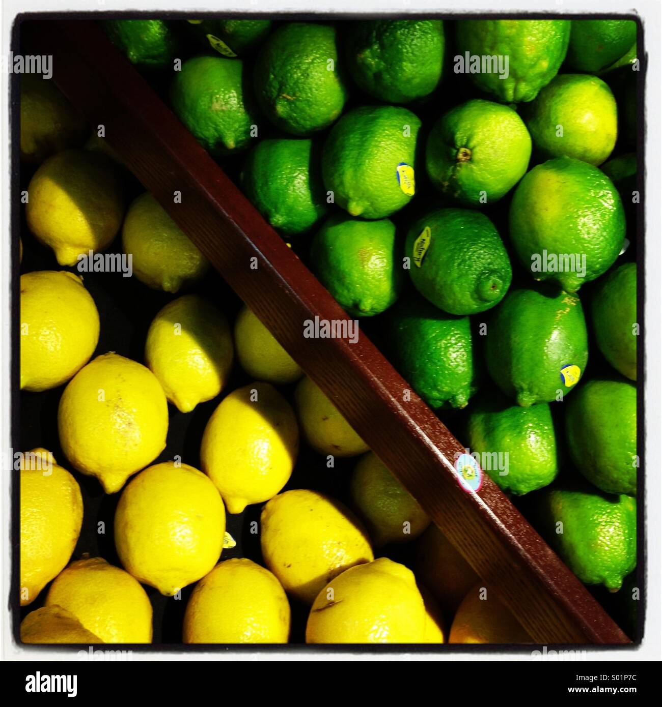 Lemons and limes Stock Photo - Alamy