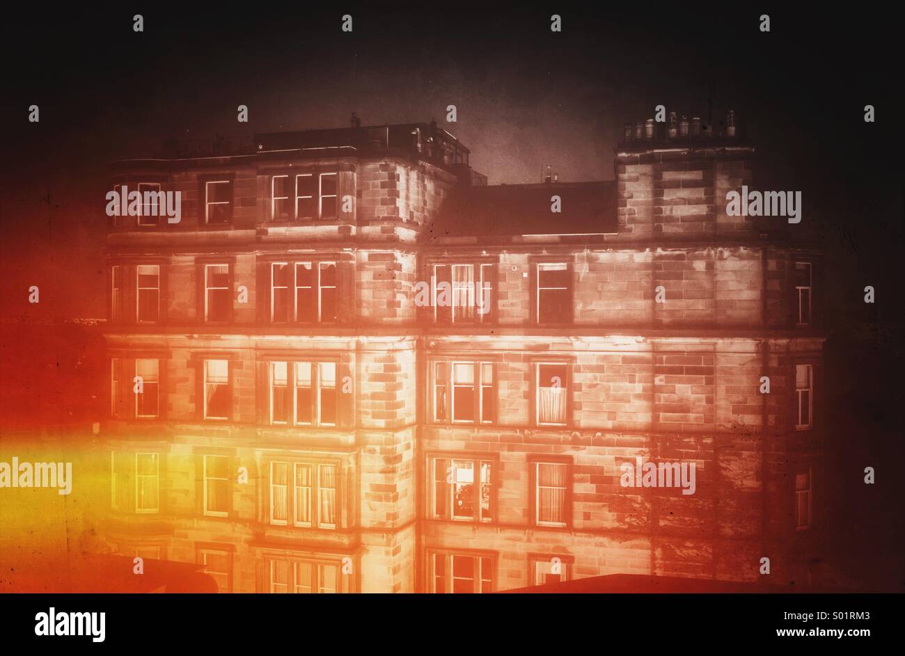 Edinburgh tenements hi-res stock photography and images - Alamy