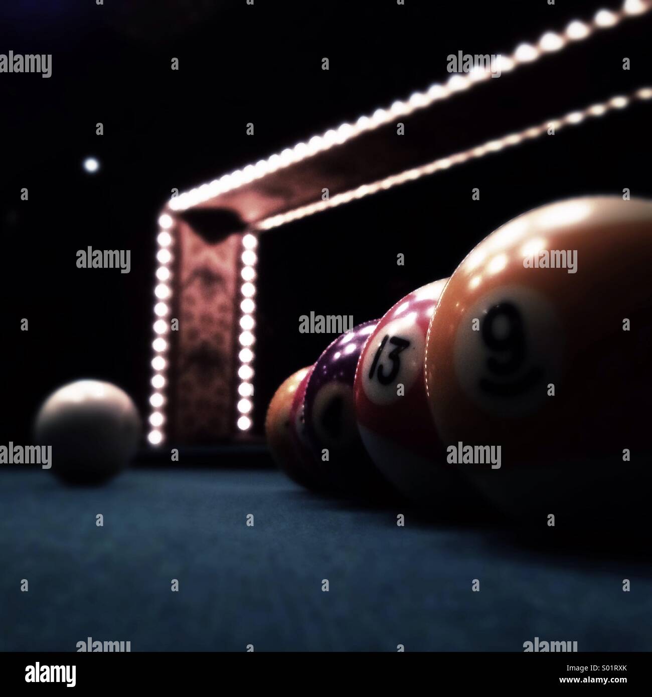 Billiard balls hi-res stock photography and images - Alamy