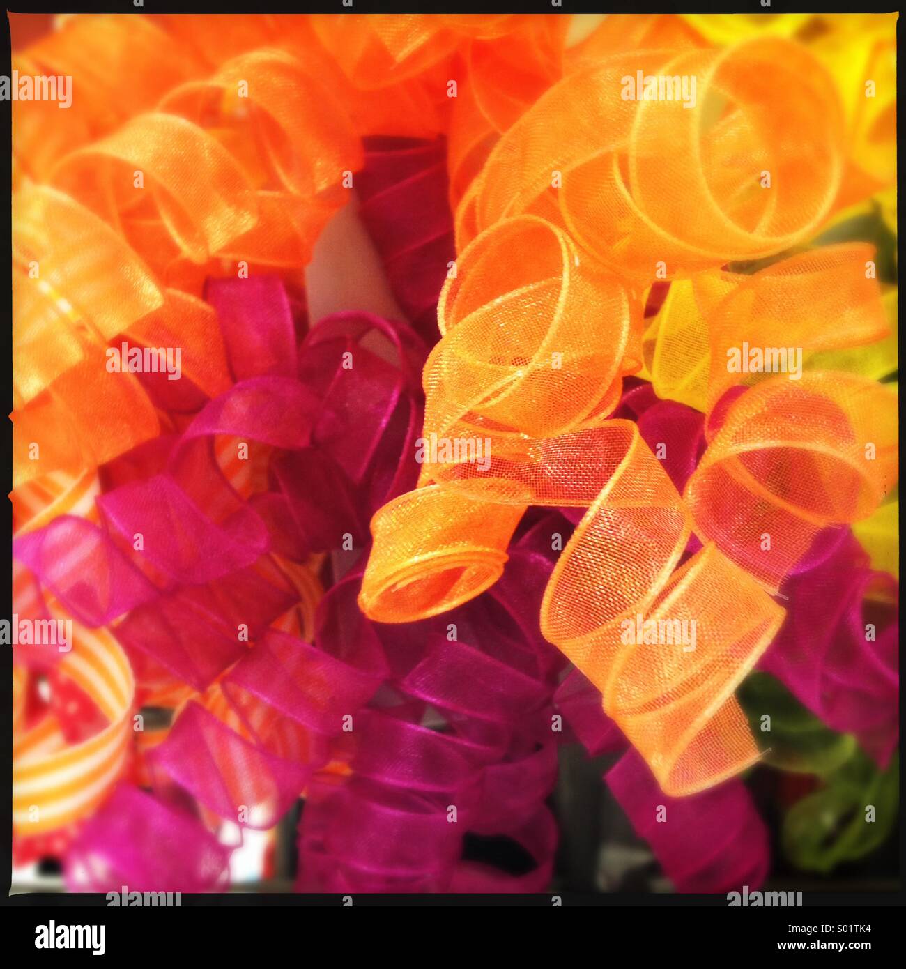 Curly ribbon hi-res stock photography and images - Alamy