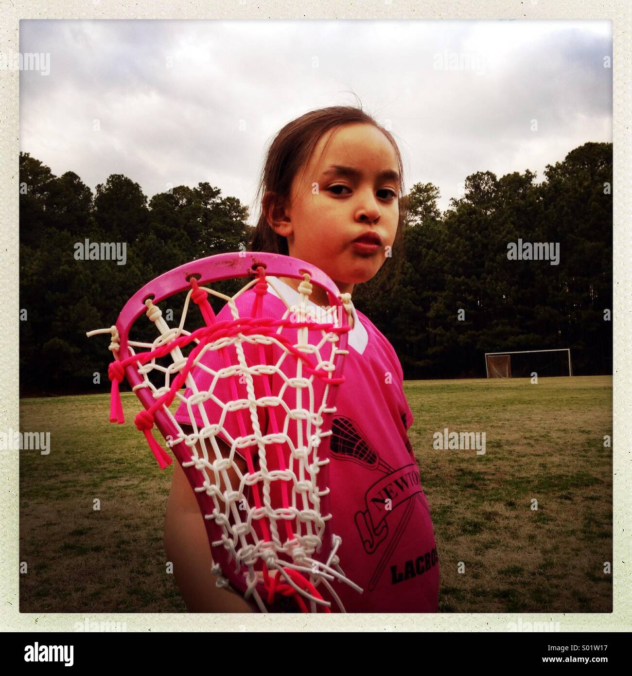 Girl lacrosse hi-res stock photography and images - Alamy