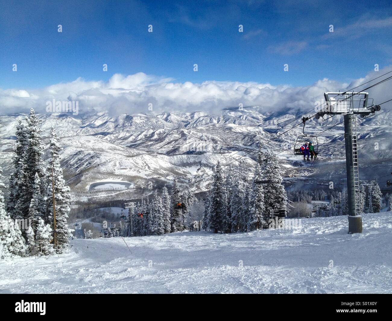 Aspen colorado ski chairlift hi-res stock photography and images - Alamy