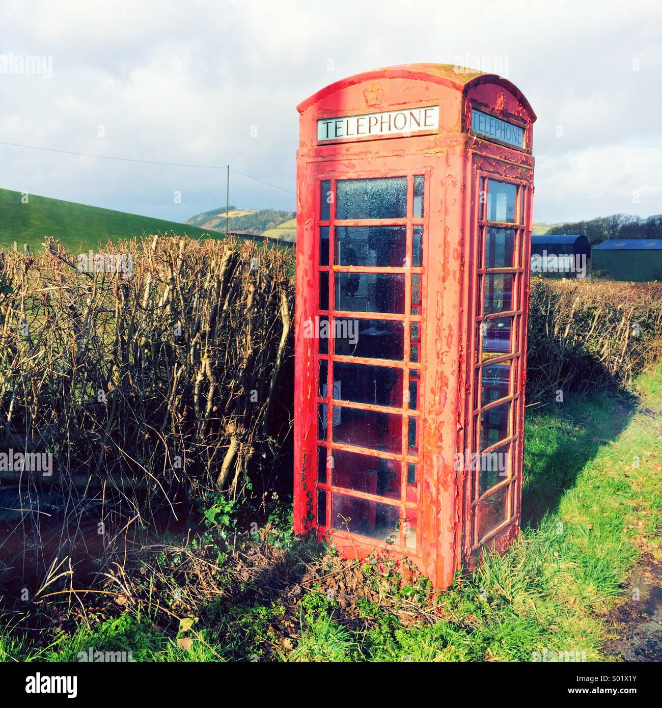 Telephone box hi-res stock photography and images - Alamy
