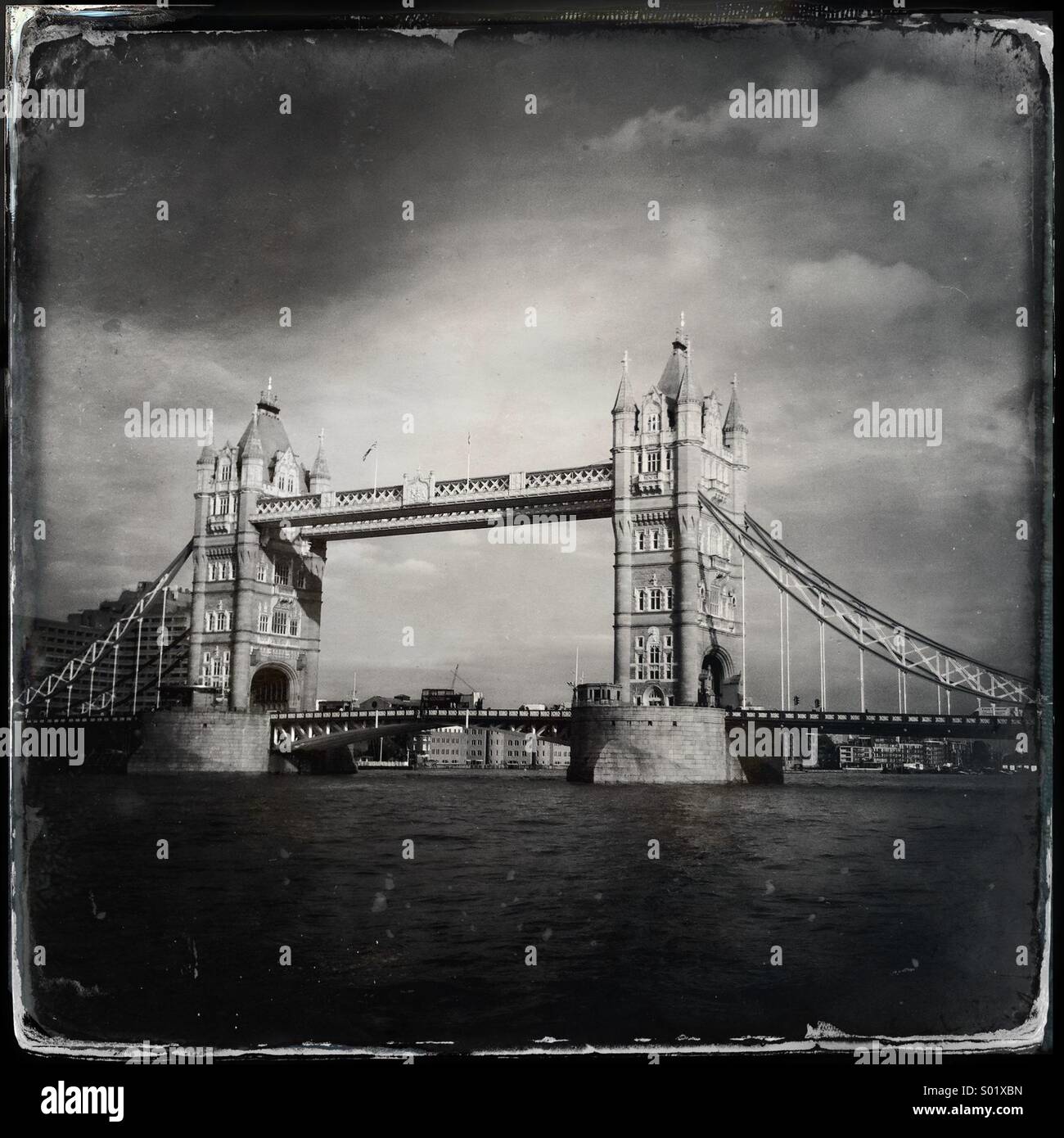 The tower bridge. London England UK Stock Photo - Alamy