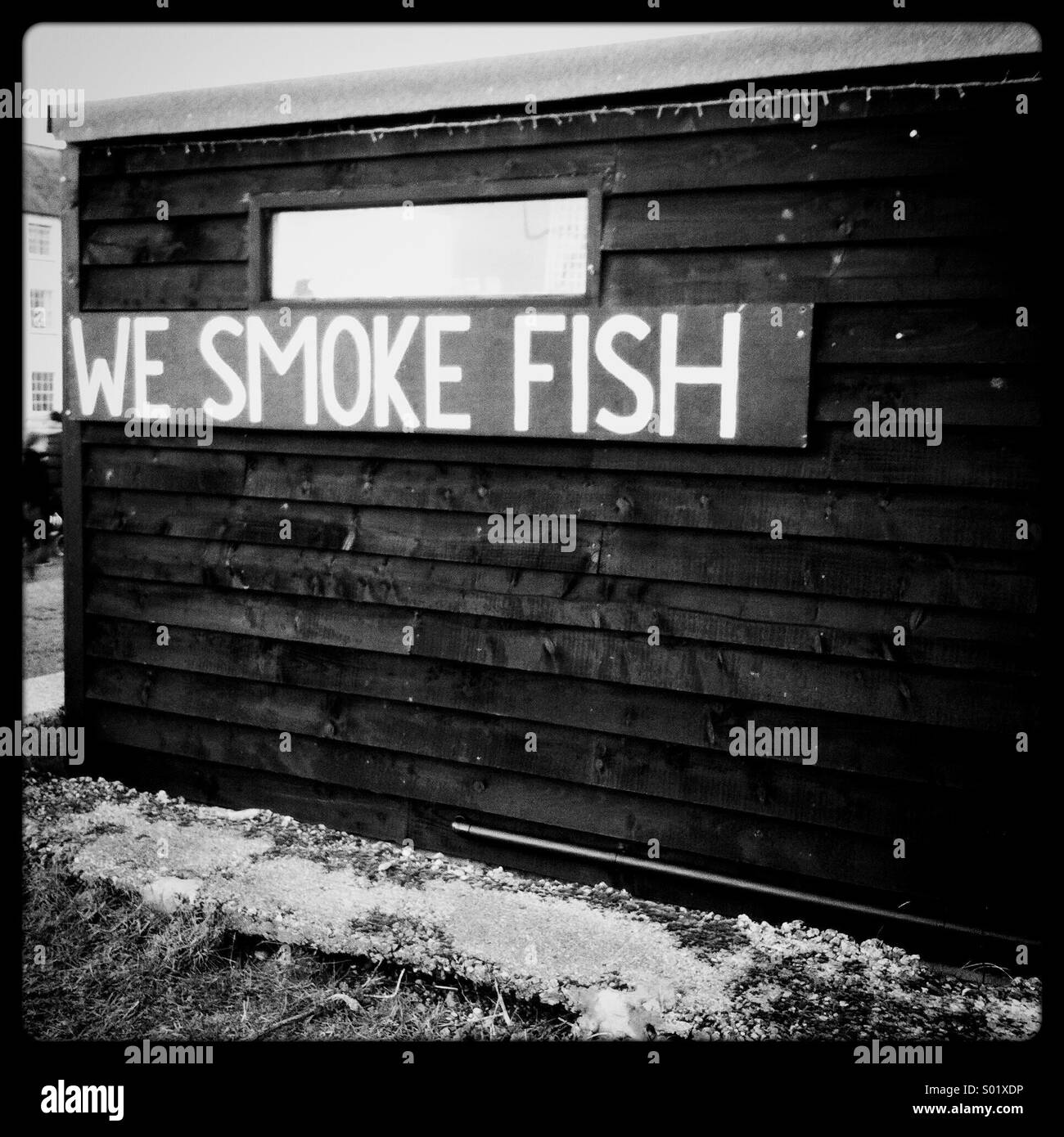 Aldeburgh fish Black and White Stock Photos & Images - Alamy