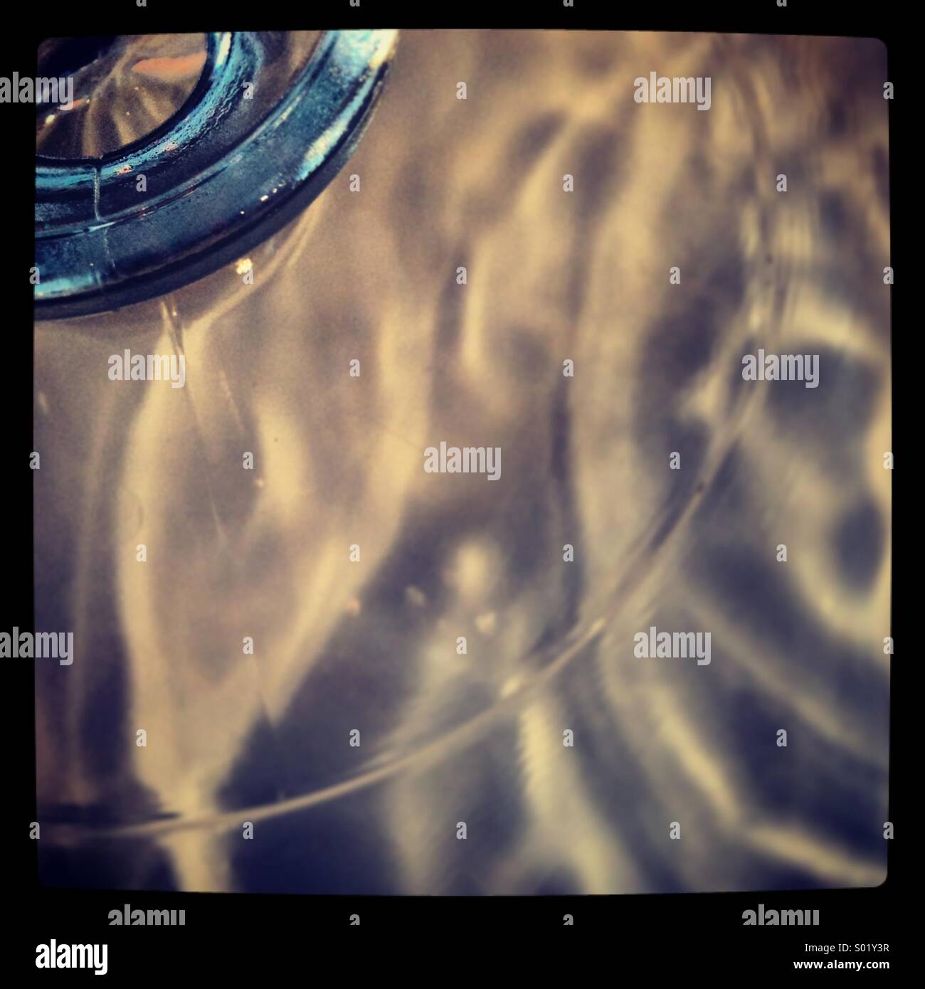 Glass and water ripple shadows Stock Photo - Alamy