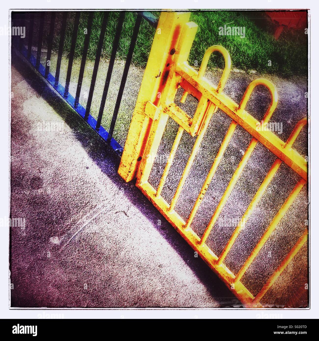 Playground gate hi-res stock photography and images - Alamy
