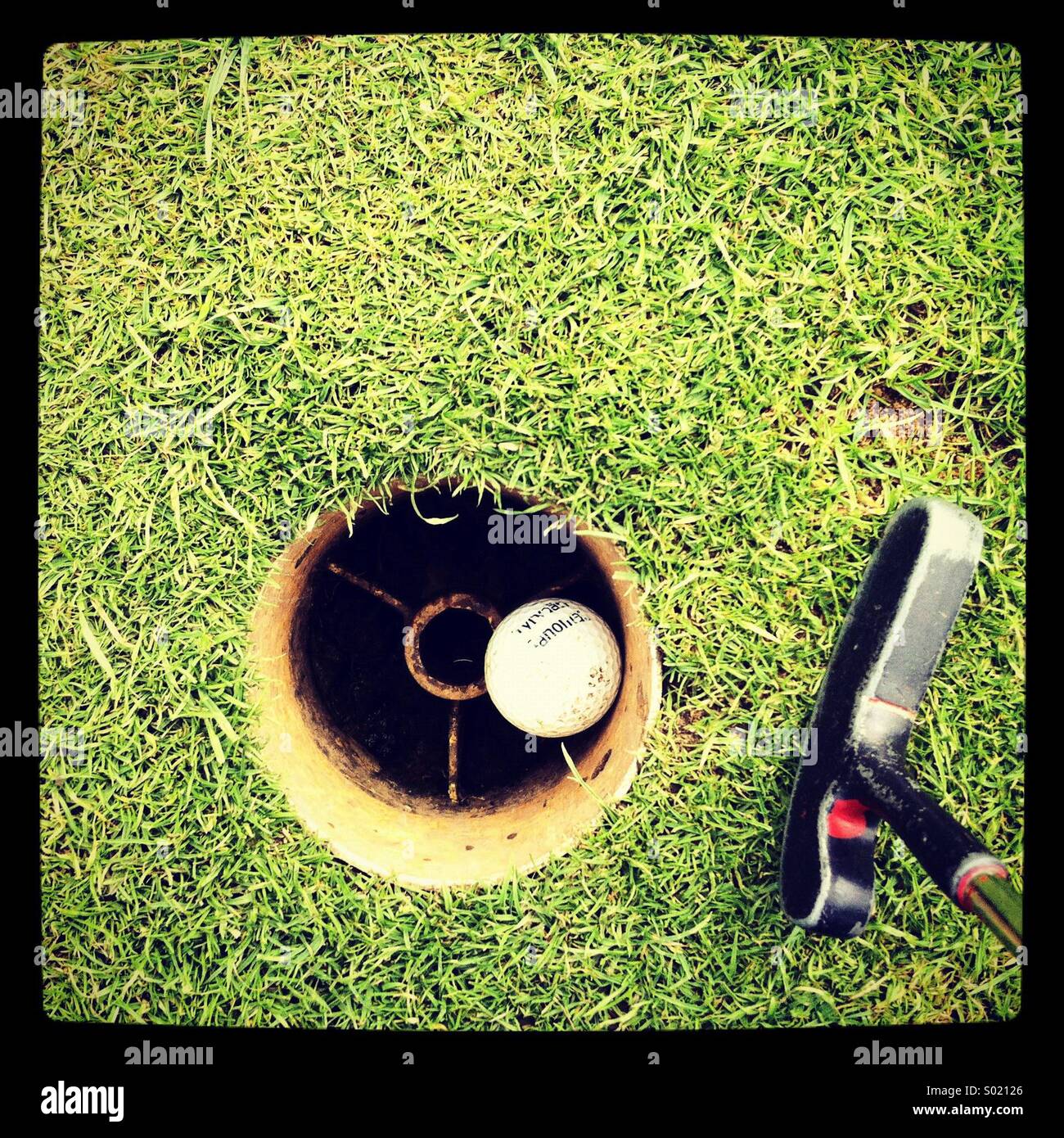Pitch hole hi-res stock photography and images - Alamy
