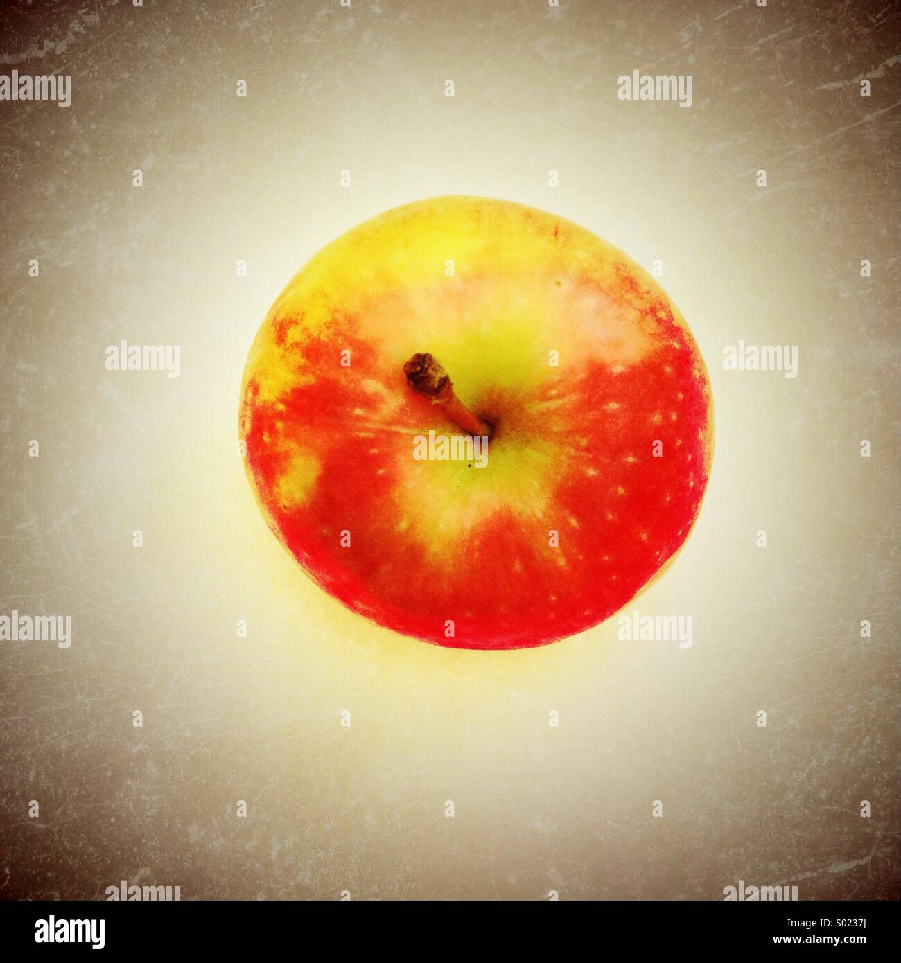 Single Pink Lady apple Stock Photo - Alamy