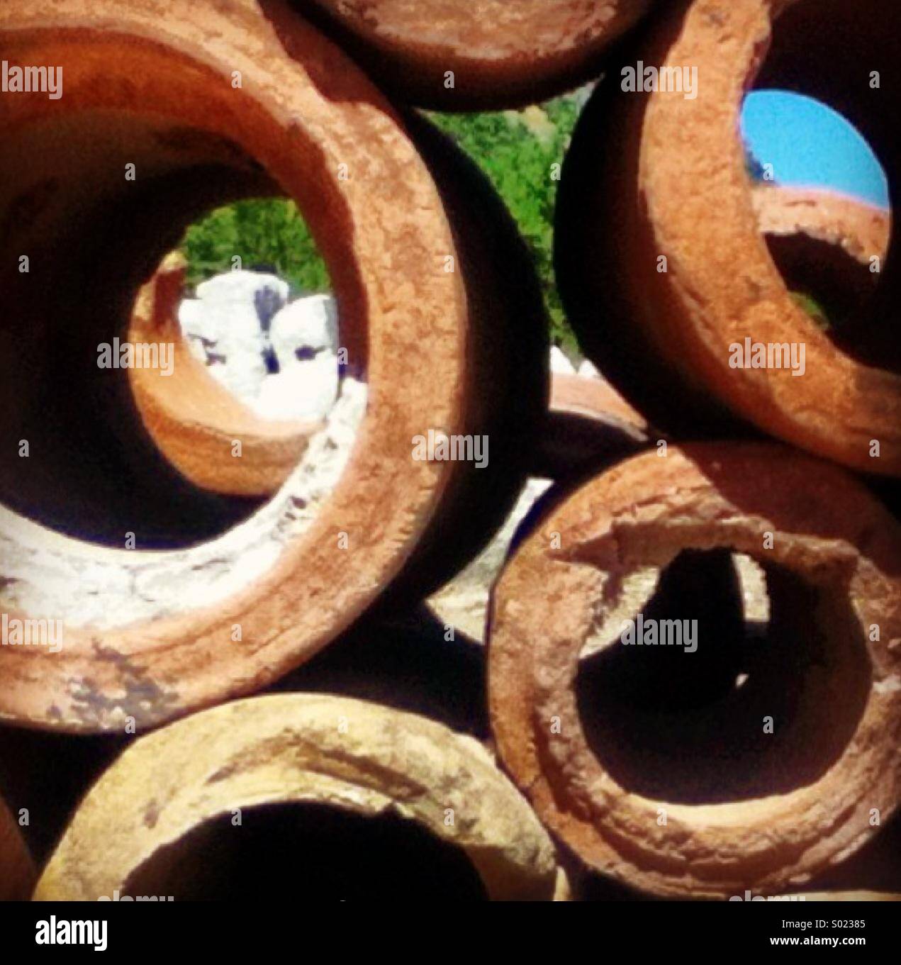 Terracotta Pipes High Resolution Stock Photography and Images - Alamy