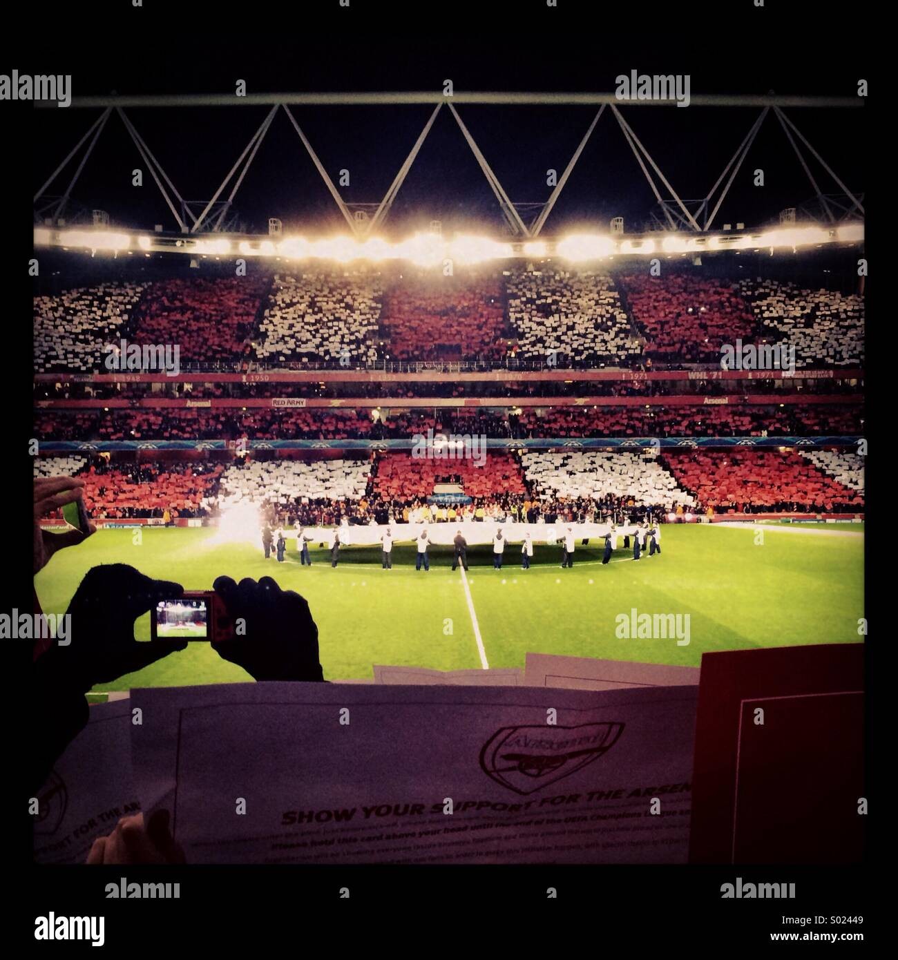 Arsenal emirates display hi-res stock photography and images - Alamy