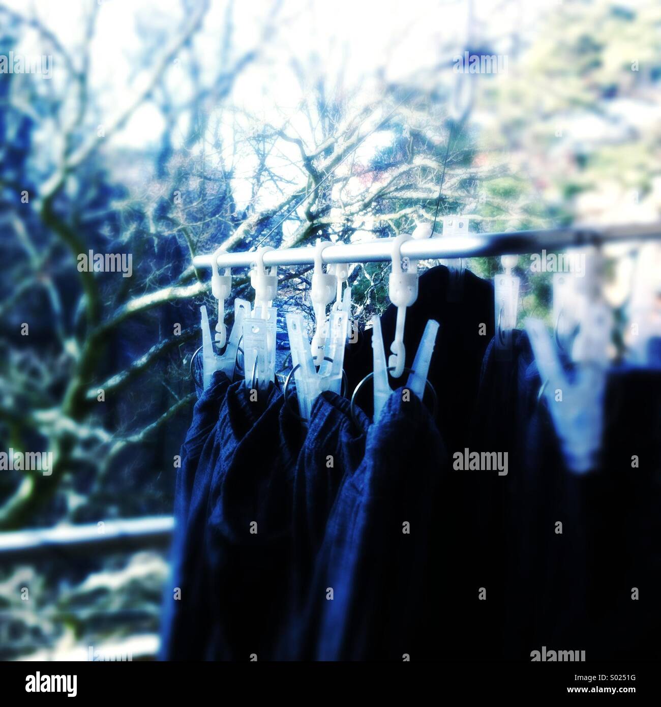 Spring pegs hi-res stock photography and images - Alamy