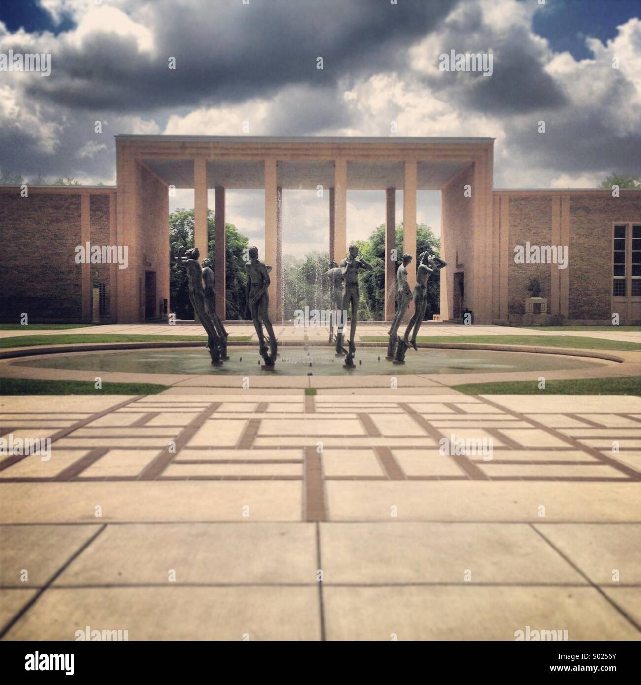 Cranbrook Academy of Art and Art Museum, Bloomfield Hills, Michigan ...