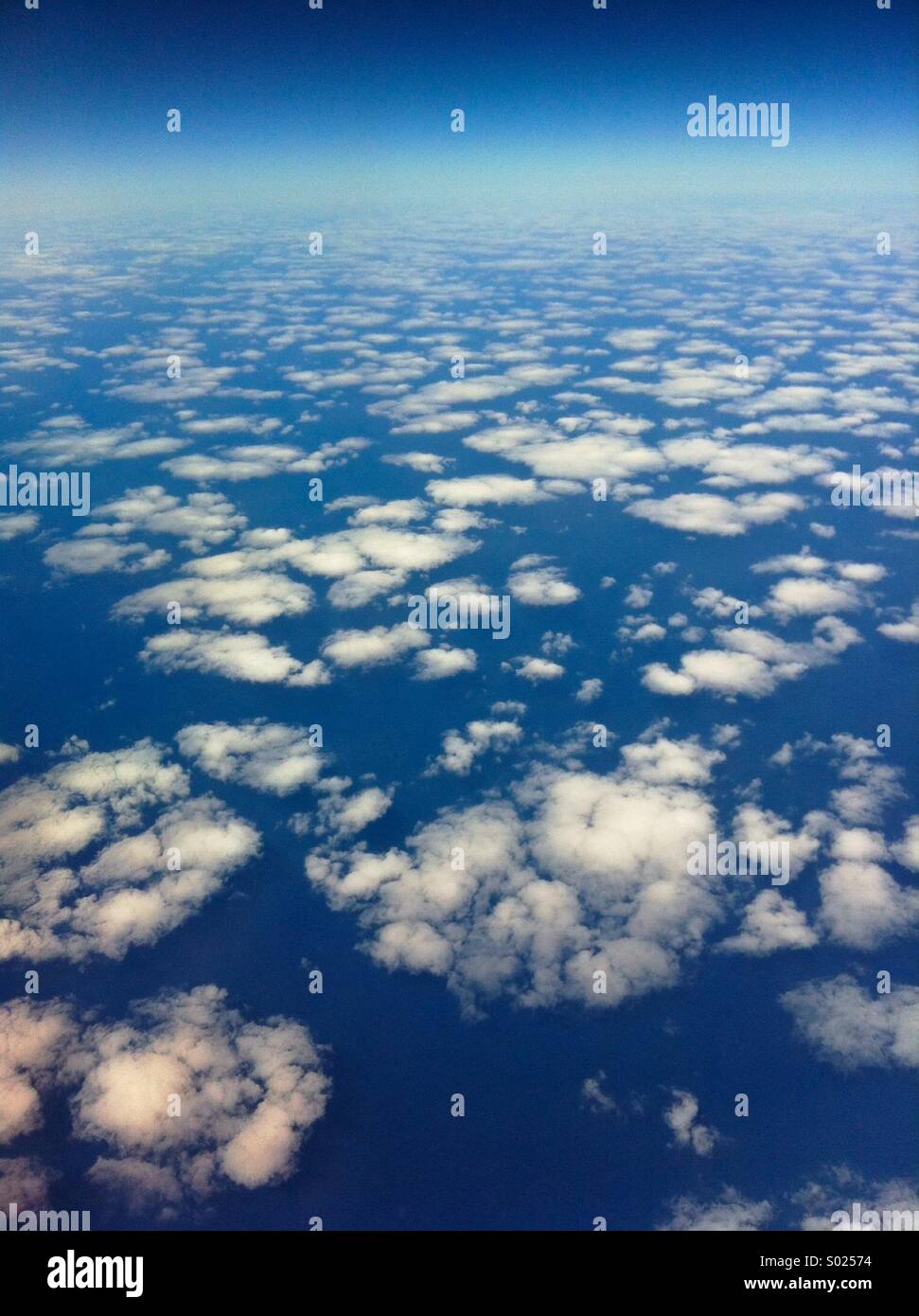 Clouds from above Stock Photo - Alamy