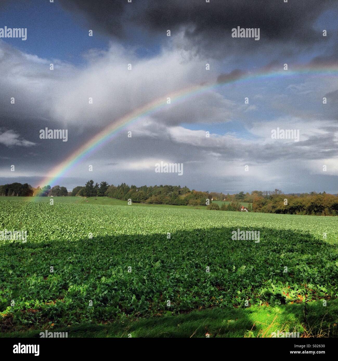 Rainbow countryside hi-res stock photography and images - Alamy