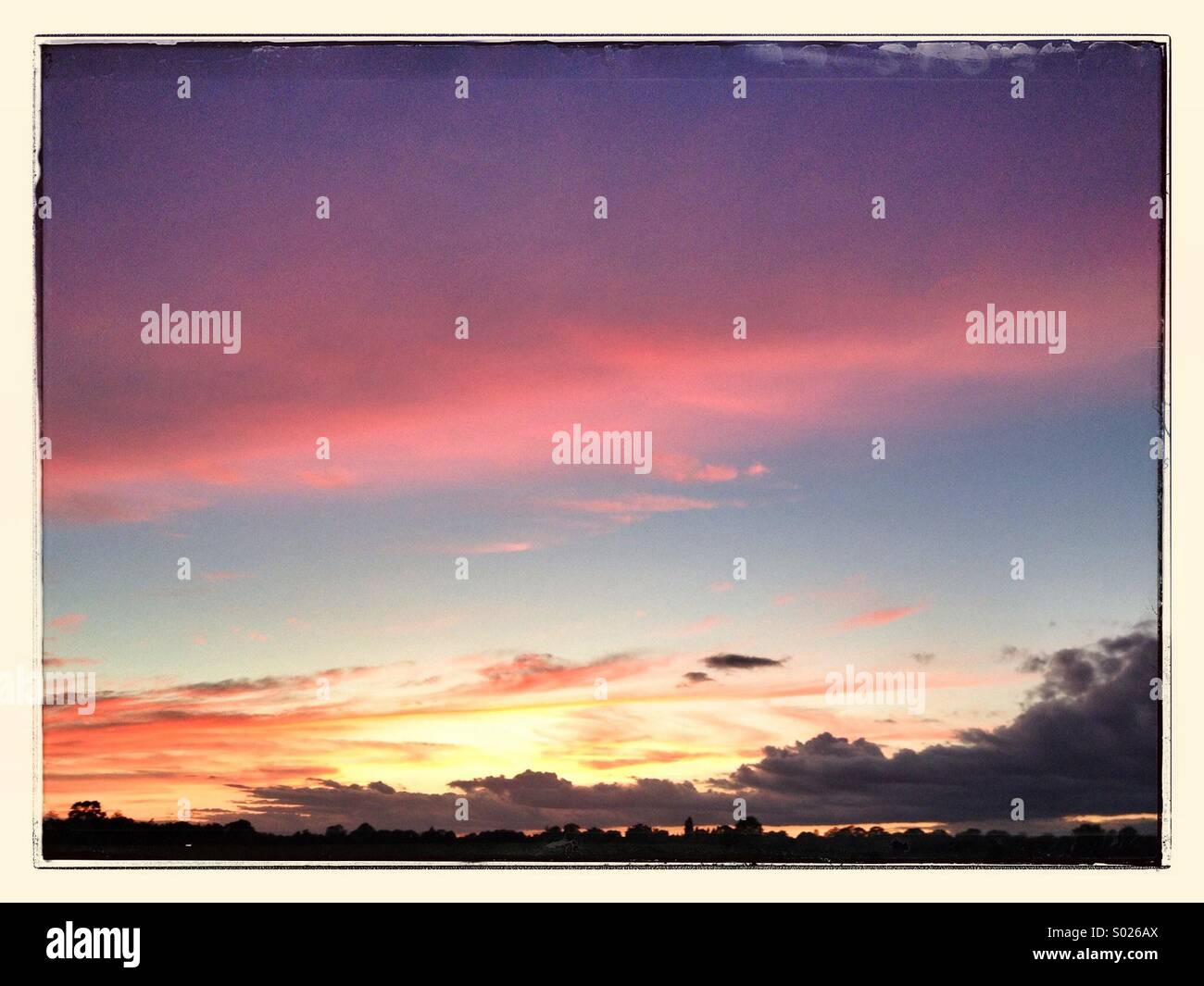 East anglia sunset hi-res stock photography and images - Alamy