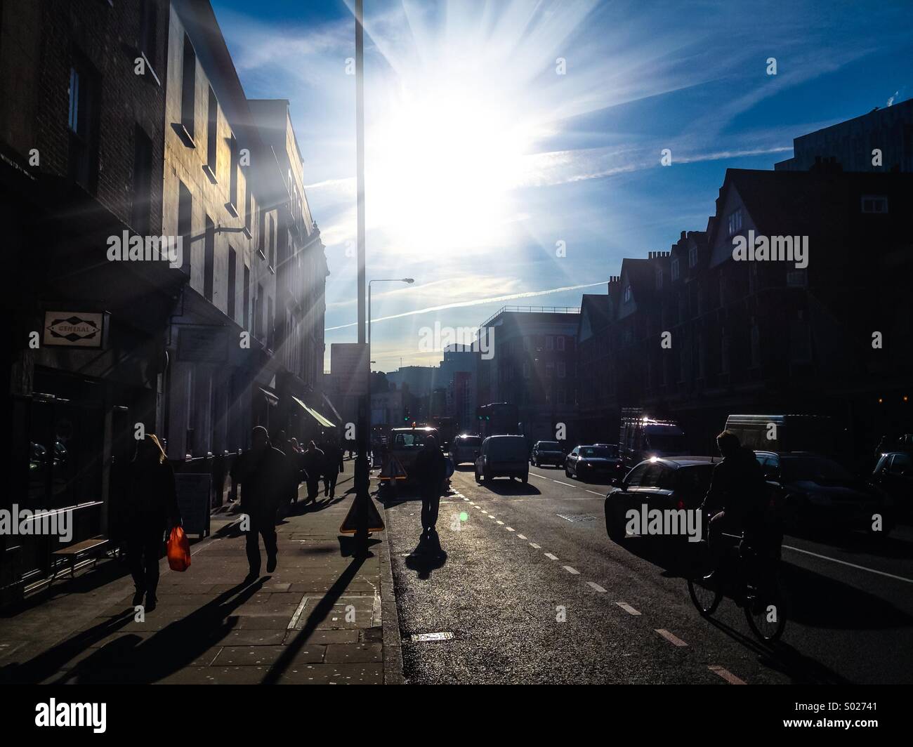 Backlight city buildings hi-res stock photography and images - Alamy
