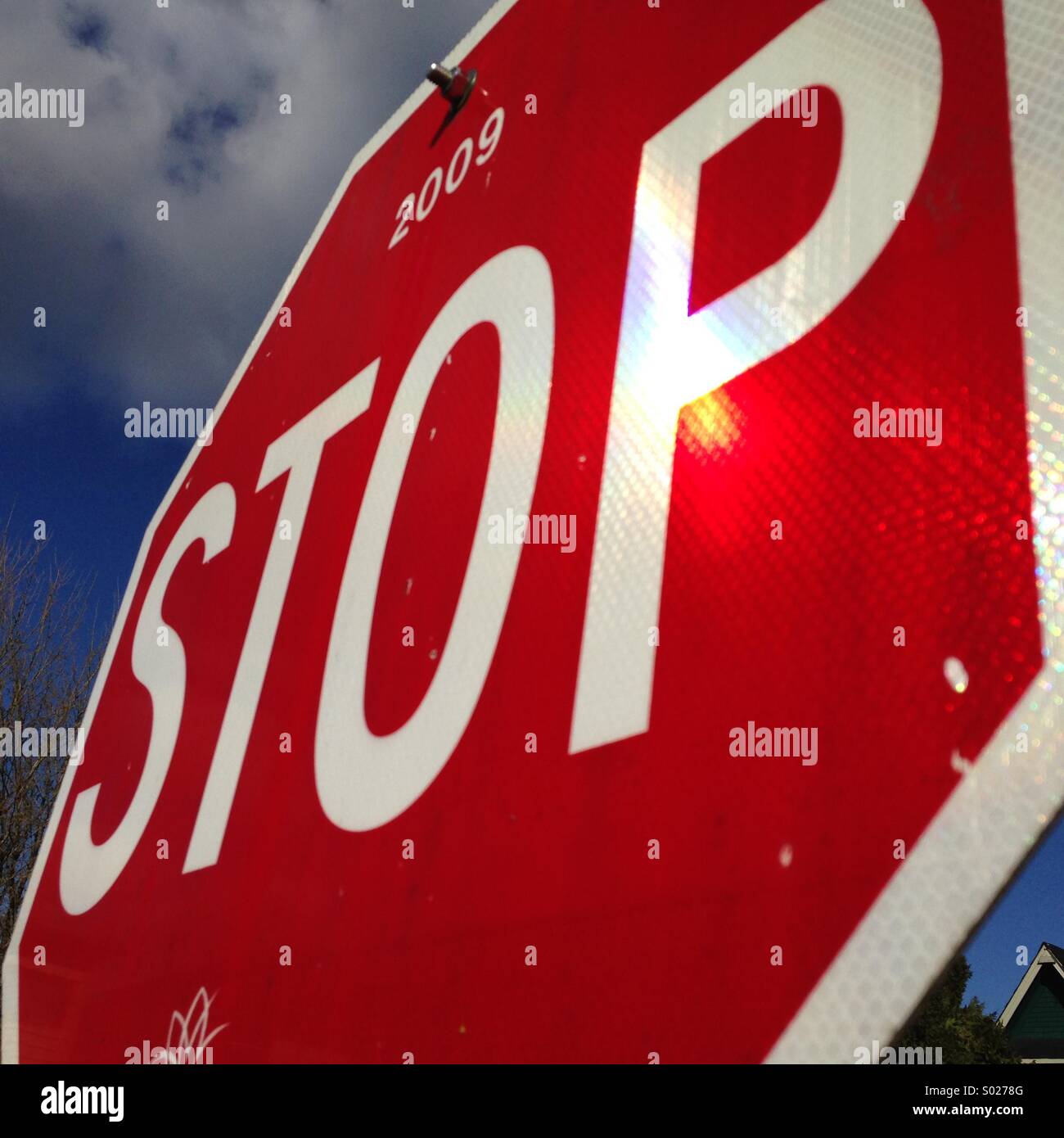 Stop sign red hi-res stock photography and images - Alamy